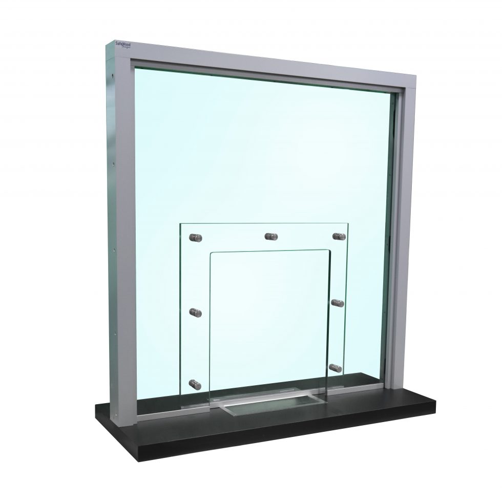 Bullet Resistant Transaction Windows | SafeWood Designs